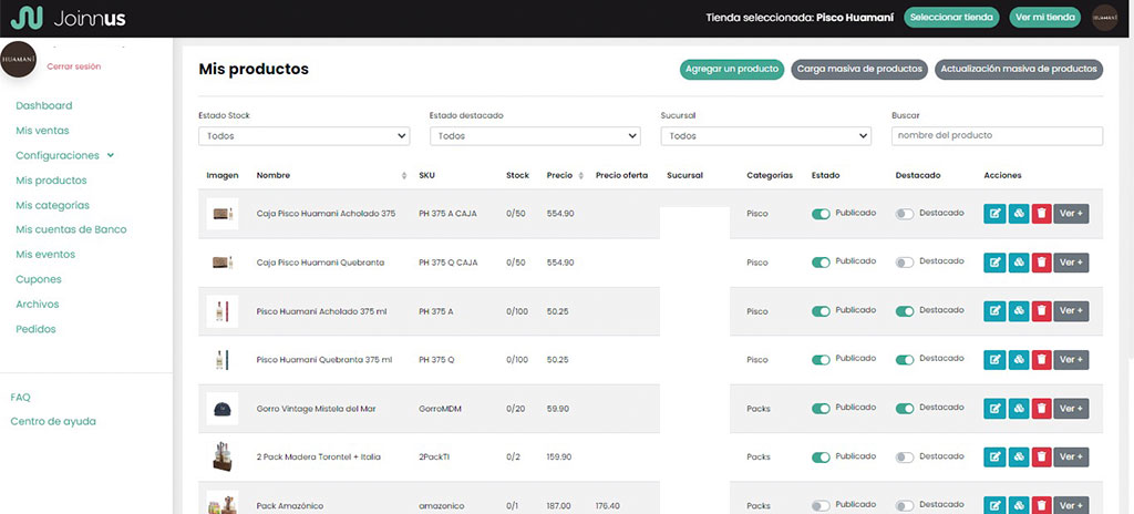 ¡Así es como puedes usar el panel de Joinnus Market y vender tus ...
