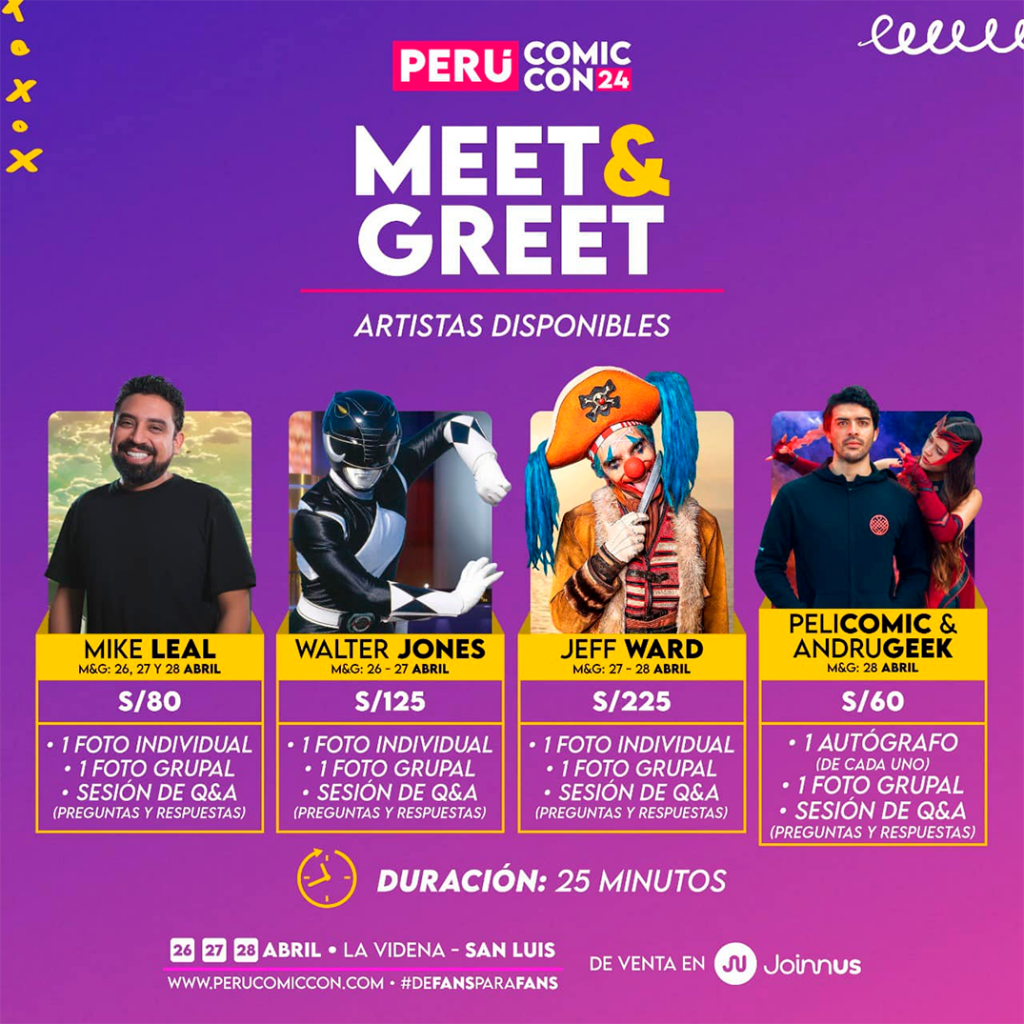 Perú Comic Con 2024: Todo lo que debes saber acerca del evento - Blog ...