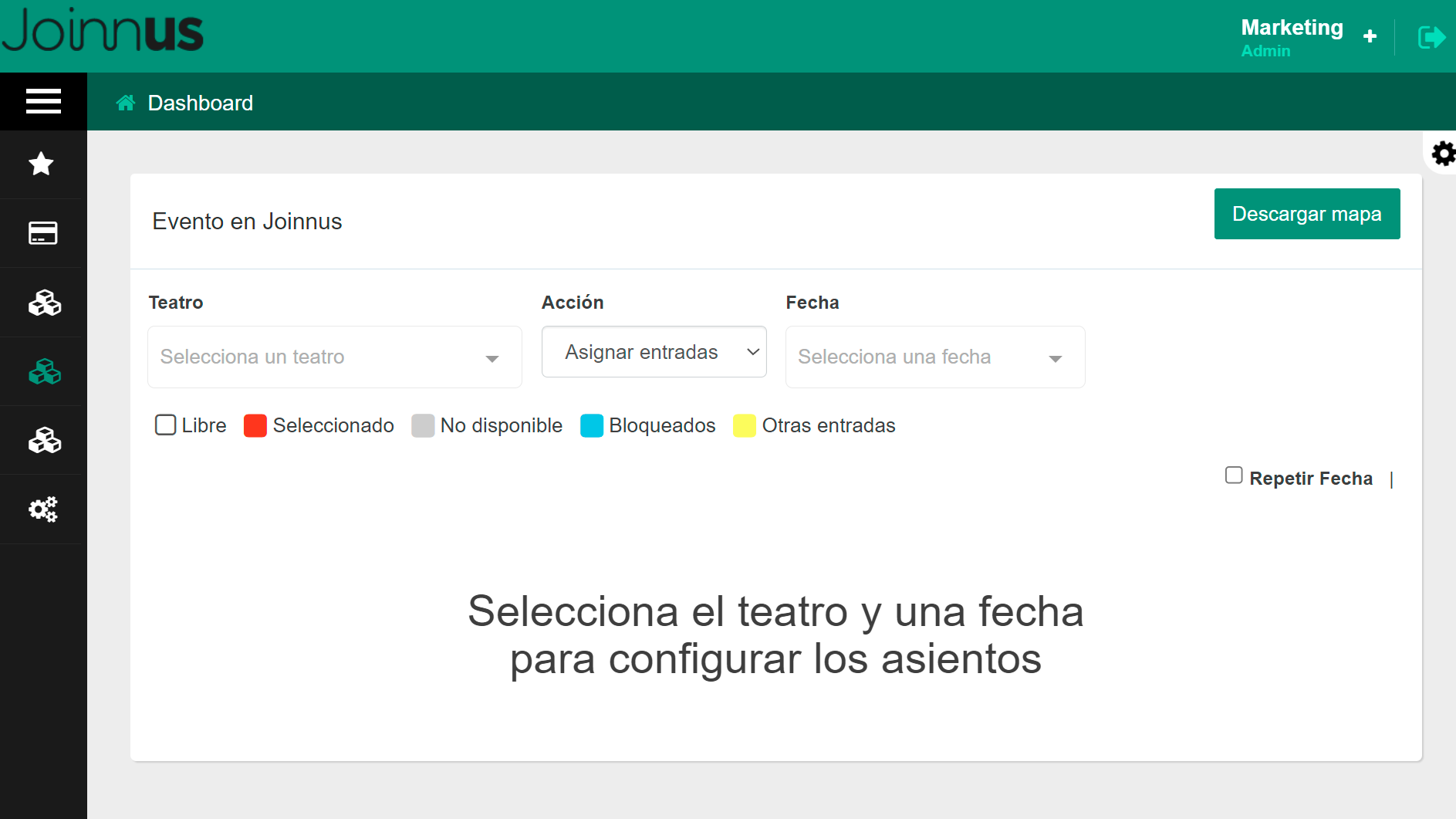 ¿Cómo bloquear asientos desde el plano de butacas en tu evento de Joinnus? - Blog Joinnus