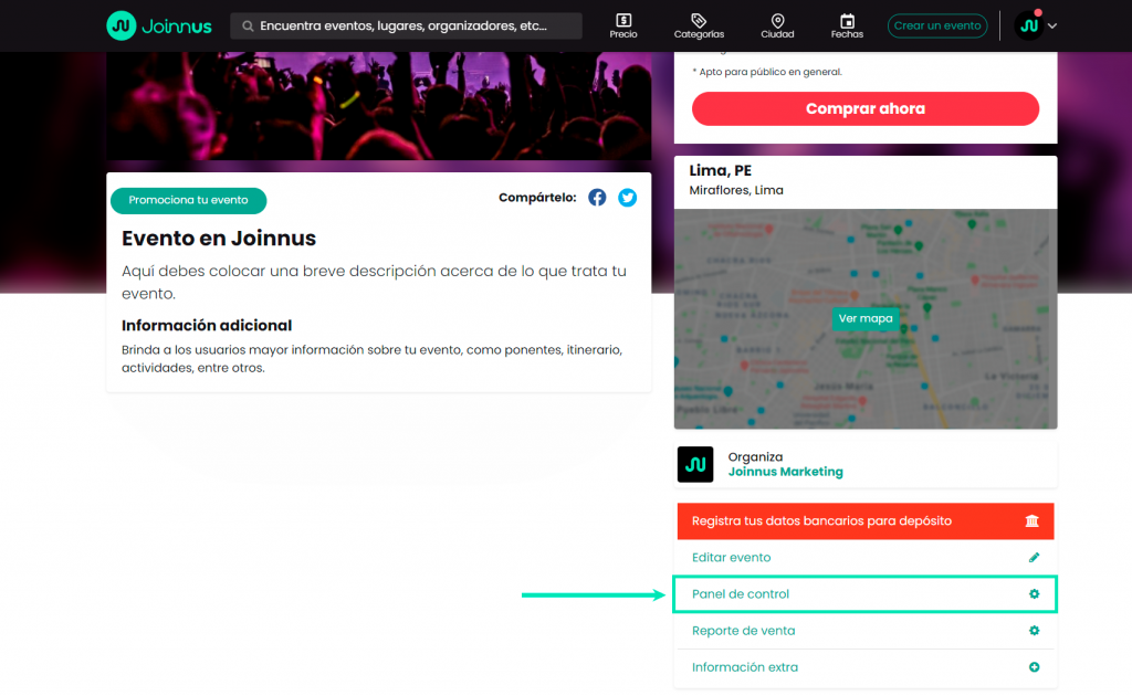 ¿Cómo bloquear asientos desde el plano de butacas en tu evento de Joinnus? - Blog Joinnus