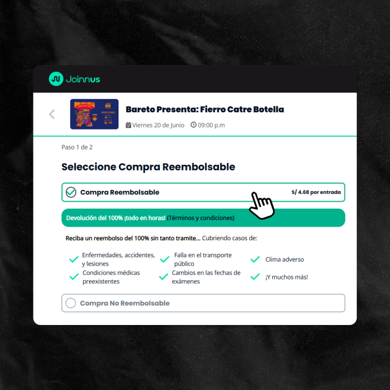 Tutorial | Cómo comprar tus entradas en Joinnus