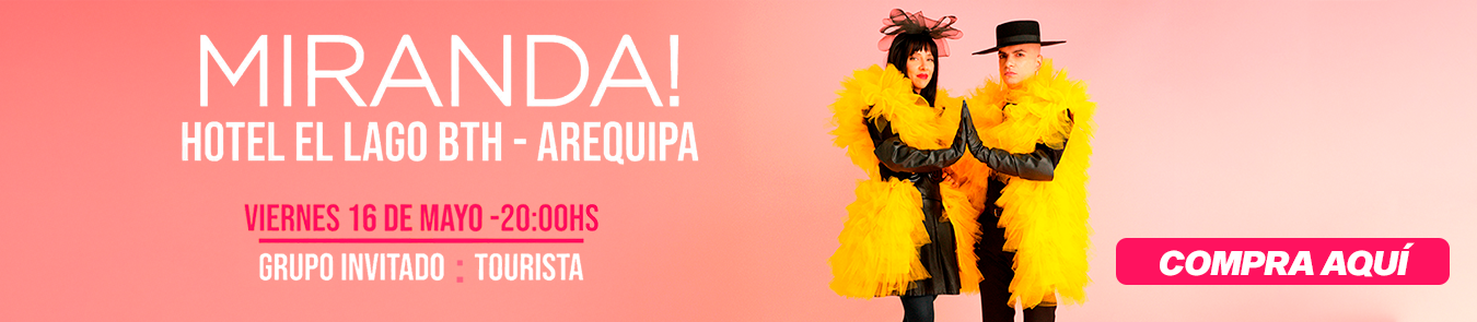 Miranda! llega por primera vez a Arequipa con un show imperdible