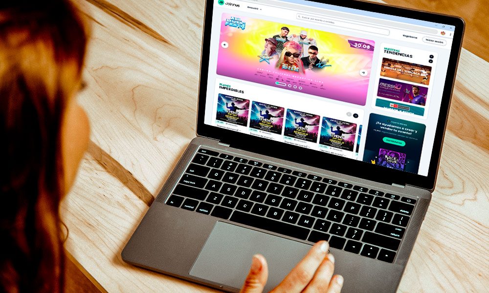 Nueva Home Joinnus: ¿Cómo comprar tus entradas en eventos con fecha y ...