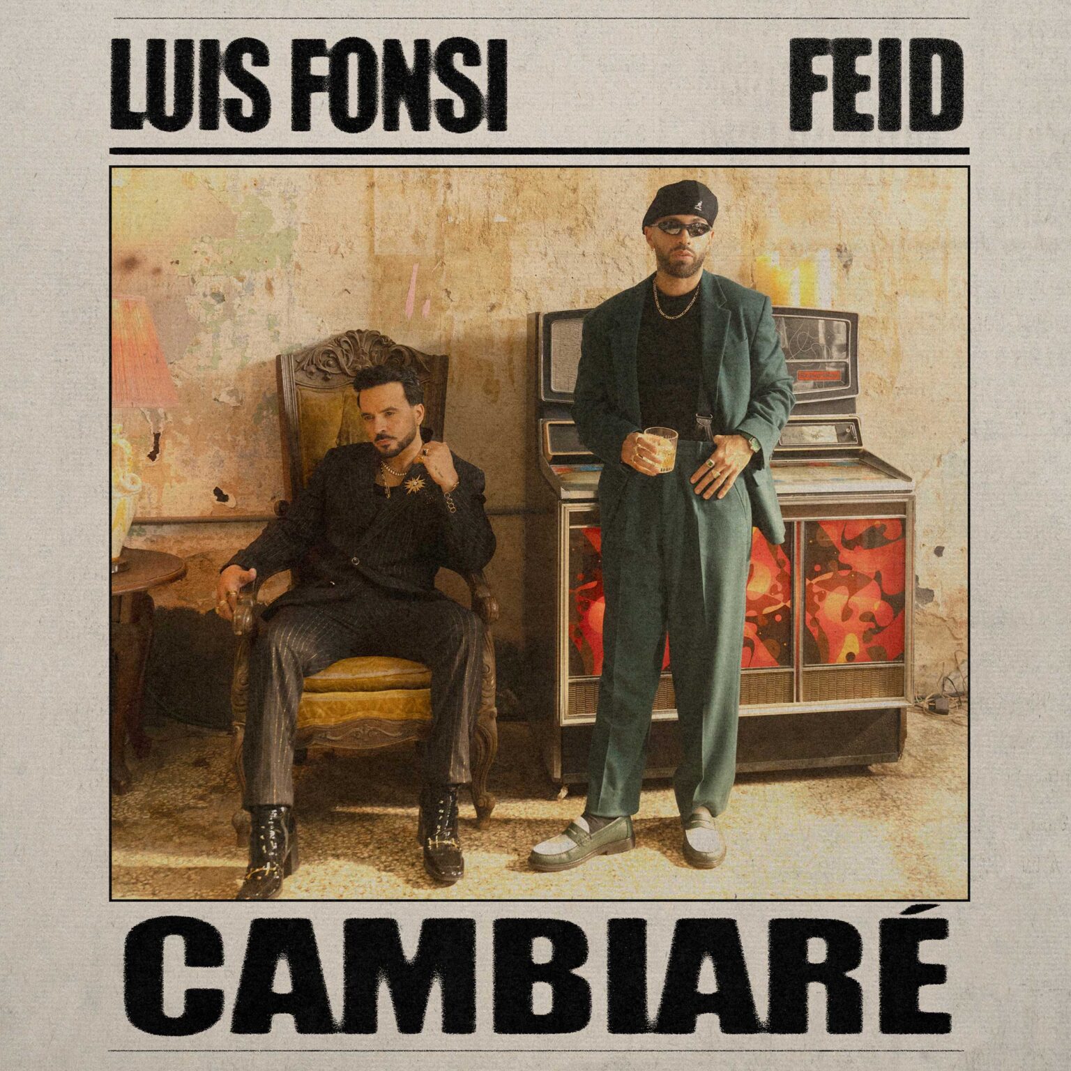 Luis Fonsi y FEID estrenan "Cambiaré", una colaboración vibrante que ...